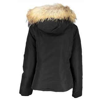 Woolrich Black Cotton Womens Jacket Clothing