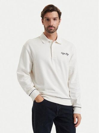 Calvin Klein Jeans Poloshirt LV04RG202G Wei&szlig; Regular Fit