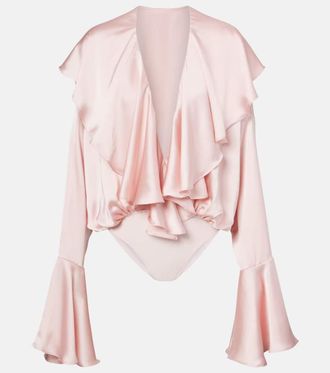 Norma Kamali Body en satin