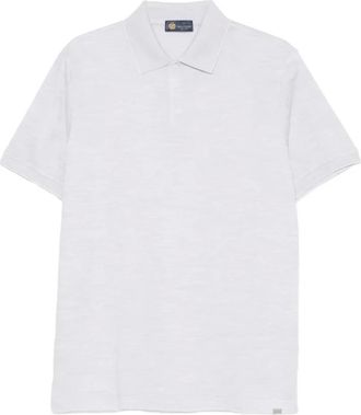 Paul & Shark Homme, Tops, Gris, Taille: XL Polo en coton et soie