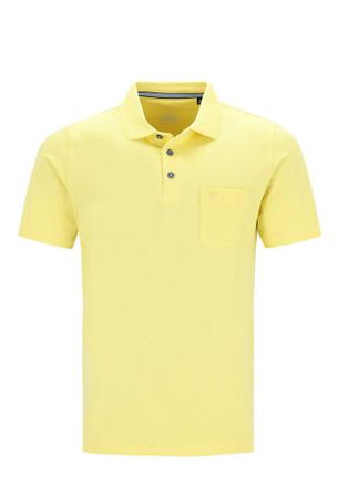 Hajo Poloshirt Pique (1-tlg) Poloshirt - Baumwolle - Atmungsaktiv - Ges&auml;umter Armabschluss