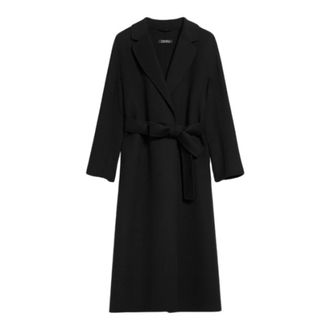 Max Mara Damen, M&auml;ntel, Schwarzk, SGr&ouml;&szlig;e