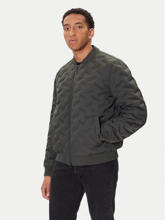 Geox Bomberjacke Spherica M5628R T3271 F3251 Grau Regular Fit