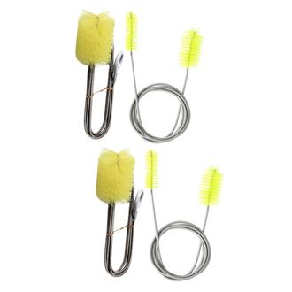 Minkissy 2 S&auml;tze Reinigungsb&uuml;rste Vakuum Wassersport Aquariumrohr Pumpe Abfluss Teich Uv B&uuml;rste F&uuml;r Wasserschlauch Reinigungswerkzeuge Aquariumfilterreinigung 