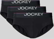 Jockey Slim Fit Briefs mit Logo-Detail im 3er-Pack