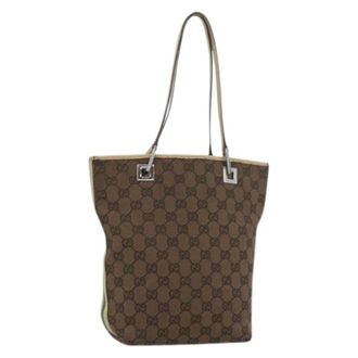 Gucci Pre-owned Vintage Tote Bag - - Pre-owned - Damen - Braun - ONE SIZE