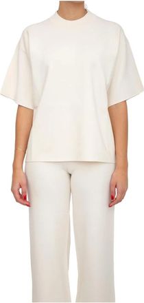 Max Mara Femme, Tops, Blanc, Taille: 42 FR Maglia