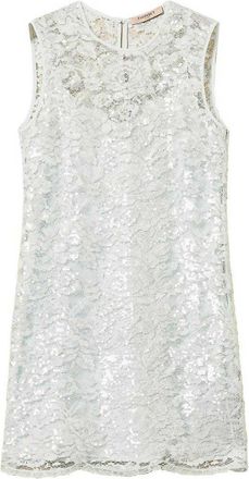 Twinset Robe De Cocktail - Bleu Clair
