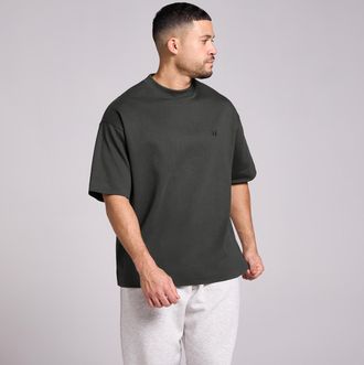 MyProtein T-shirt coton oversize MP homme - Noir d&eacute;lav&eacute; - XS