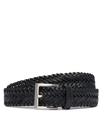Tommy Hilfiger G&uuml;rtel Th Soho Braid 3.0 AM0AM14776 Schwarz