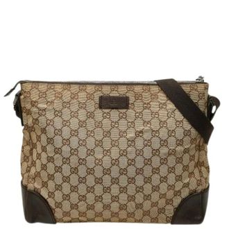 Gucci Sac bandouli&egrave;re vintage Pre-owned - Femme - Pre-owned - Beige - Taille: ONE Size