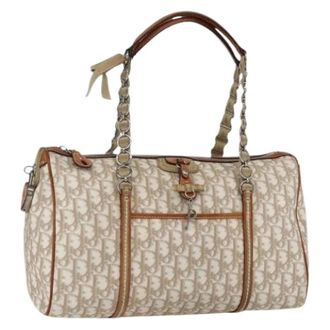 Dior Pre-owned Vintage Boston Bag - - Pre-owned - Damen - Beige - ONE SIZE