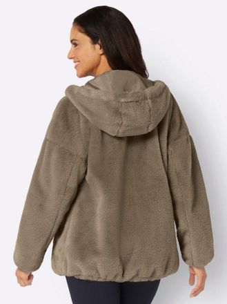 Witt Winterjacke Fellimitat-Jacke Langarm