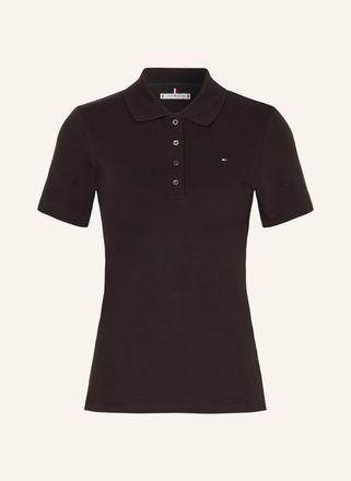Tommy Hilfiger Piqu&eacute;-Poloshirt schwarz