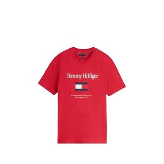 Tommy Hilfiger T-shirt manches courtes avec logo brod&eacute;