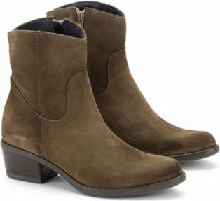 Lince Lince Bottines Campero Commodo | Semelle en caoutchouc | Semelle int&eacute;rieure en gel amovible | I33101 | Fabriqu&eacute;es en Espagne, Daim kaki, 40 EU