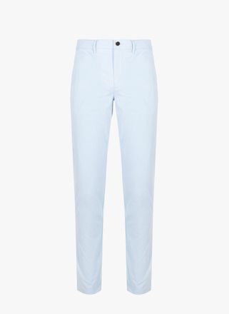 Tommy Hilfiger Pantalon chino droit en coton m&eacute;lang&eacute;