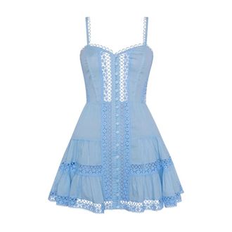 Charo Ruiz Ibiza Lenora Mini Dress - - Dresses - Damen - Blau - L