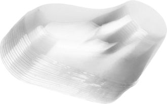 SOLUSTRE 50 Stück Babyfußmodelle Aus Transparentem PVC Schuhständer Für Babyschuhe Und Kleinkinderschuhe Stabile Schuhformen Für Ladendisplay Und Aufbewahrung