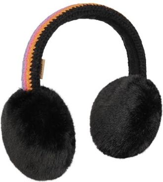 Barts Cache-oreilles en crochet, Noir, 6 5/8-7 3/8