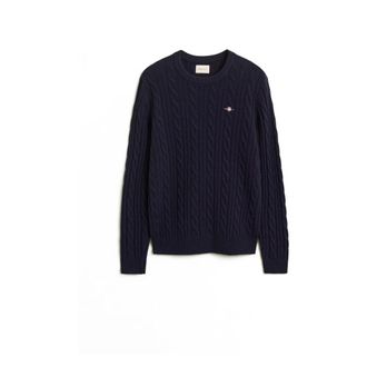 GANT Rundhals-Strickware - - Knitwear - Herren - Blau - XL
