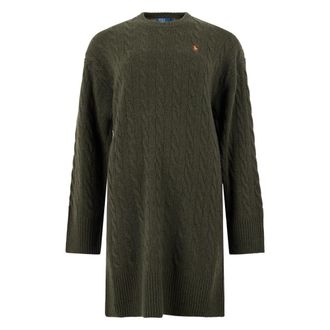 Polo Ralph Lauren Woll- und Kaschmirkleid - - Dresses - Damen - Gr&uuml;n - XS