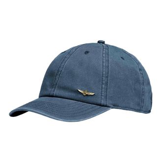 Aeronautica 261Ha1244Uct02476 Metal Eagle Cap - - Accessories - unisex - Blau - ONE SIZE