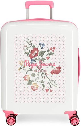 Pepe Jeans London Estela Kabinentasche, 40 x 55 x 20 cm, starr, ABS, TSA-Verschluss, 38,4 l, 2 kg, 4 Doppelräder, Handgepäck