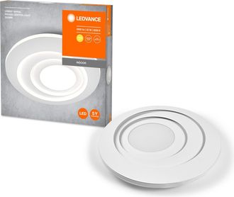 Ledvance ORBIS SPIRAL LED Deckenleuchte, weiß, 40W, 4000lm, 505mm Durchmesser, sehr homogene Lichtverteilung, direktes & indirektes Licht, integriertes LED-Mod