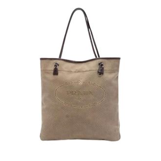 Prada unisex, Pre-owned, Beige, Taille: ONE Size Sac cabas vintage Pre-owned