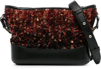 Chanel Hobo Bags - Small Sequin Gabrielle Crossbody - Gr. unisize - in Braun - f&uuml;r Damen