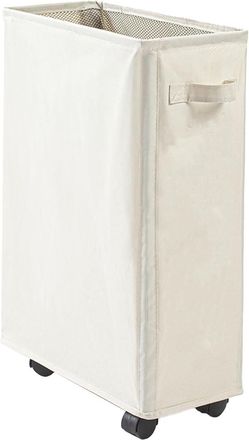 Generic W&auml;schekorb - faltbarer Korb | 42l gro&szlig;e, schlanke W&auml;scherei mit Griff | Schmaler Kleideraufbewahrungsbeh&auml;lter for Ecken | Schmutziger Organizer(A)