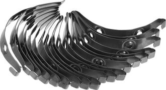 BESTONZON DOITOOL 20 St&uuml;ck N&auml;hmaschinenschrauben Shuttle Rennplatte aus Metall f&uuml;r Vintage Tretn&auml;hmaschinen Verschlei&szlig;festes N&auml;hmaschinenteil zur Wartung Repara