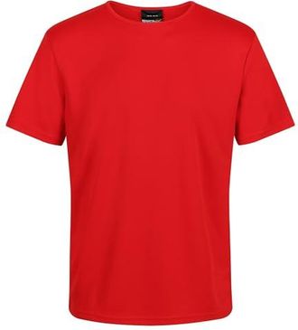 Regatta Professional Mens Pro Wicking Reflective T Shirt, Rouge Classique, 3XL Homme