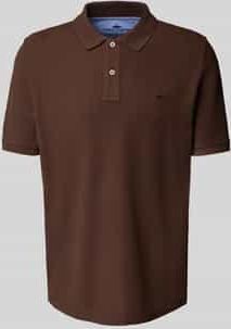 Fynch-Hatton Regular Fit Poloshirt mit Logo-Stitching