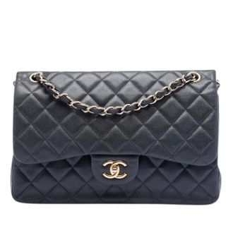 Chanel Pre-owned Classic Double Flap Shoulder Bag - - Pre-owned - Damen - Schwarzk - ONE SIZE
