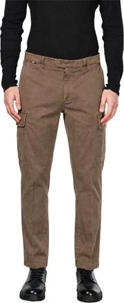 Mason's Pantalon Cargo Chile - Homme - Pantalons - Brun - Taille: XS