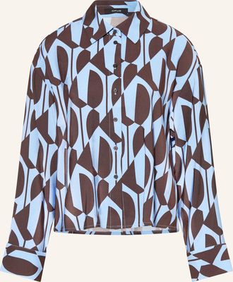 OPUS Hemdbluse Fetro blau