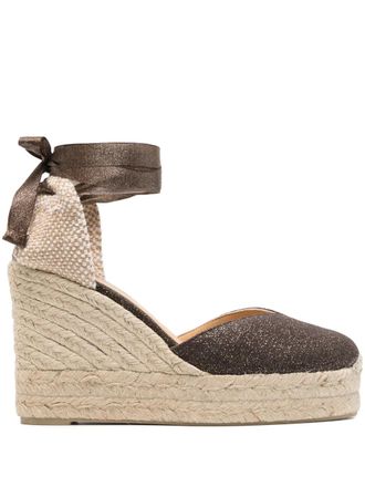 Castaner espadrilles Chiara 110 mm - Marron
