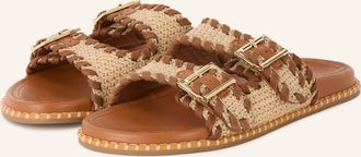 Toral Shoes Pantoletten Hazel beige