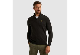 PME Legend Troyer mit Struktur-Muster und Logo-Badge