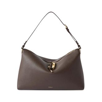 Furla Femme, Sacs, Brun, Taille: ONE Size Sac port&eacute; &eacute;paule Debby M
