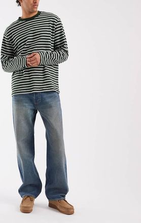 Levi's 501 jean droit ample bleu moyen