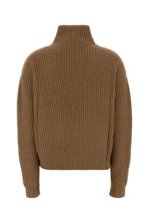 Le Kasha Neck Sweater - Camel