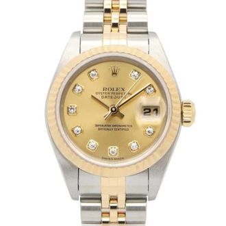 Rolex Montre vintage doccasion - Femme - Pre-owned - Jaune - Taille: ONE Size