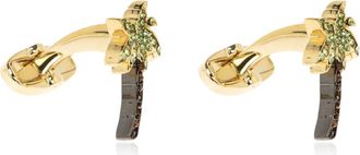 Paul Smith Homme, Accessoires, Jaune, Taille: ONE Size M1A-Cuff-Wpalm-1A Boutons de manchette