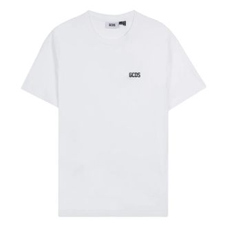 GCDS Low Band Logo T-Shirt - - Tops - Herren - Wei&szlig; - L