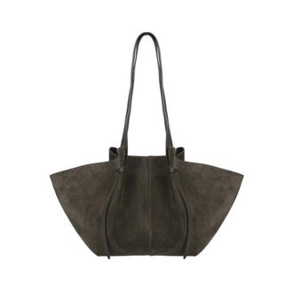 Yuzefi Mochi Wildleder-Tasche - - Bags - Damen - Braun - ONE SIZE
