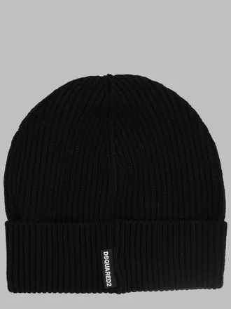 Dsquared2 DQ2684K_D00WCDQ90F Wool-Cotton Blend Cap - Multicolor