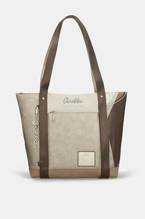 Anekke sac &agrave; &eacute;paule sac shopper Sophia Serenis Shopping Bag Multicolor brun